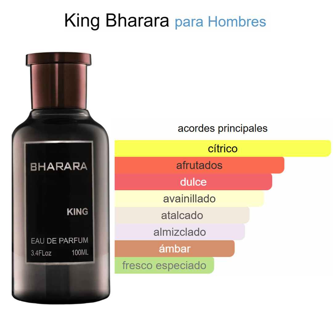 BHARARA KING MEN 3.4Fl.oz. (100 ml) - Mundo Torres
